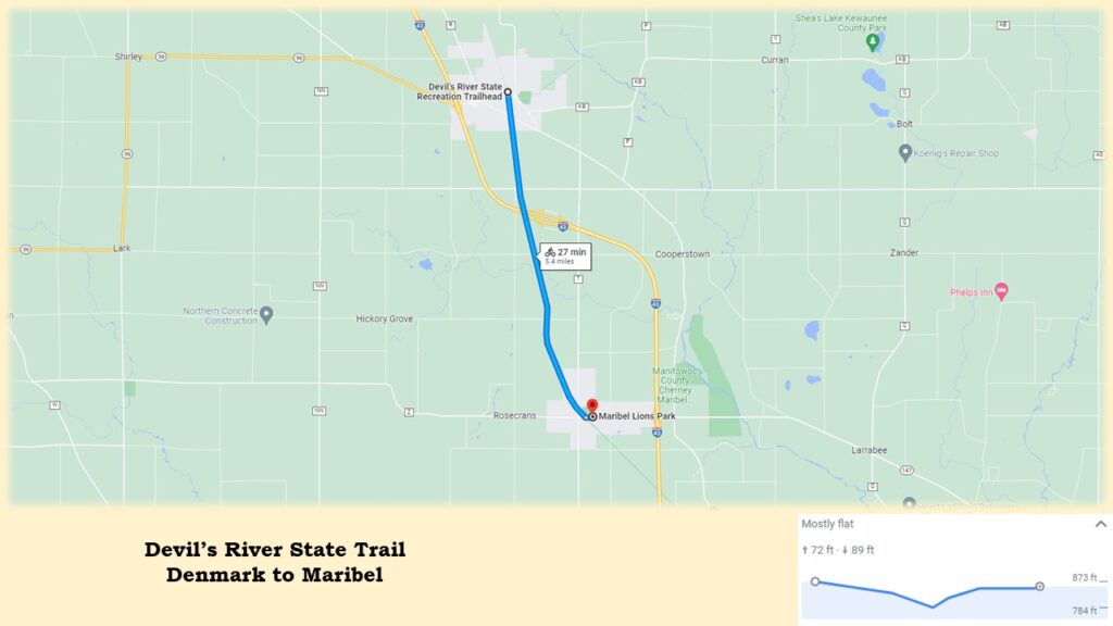 Devil’s River State Trail: Denmark to Maribel – Wisconsin Bike Trails
